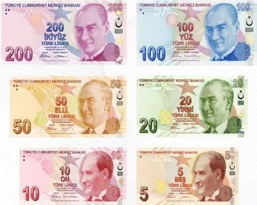 Türk Lirası banknotlarının üzerinde kaç farklı Atatürk portresi vardır